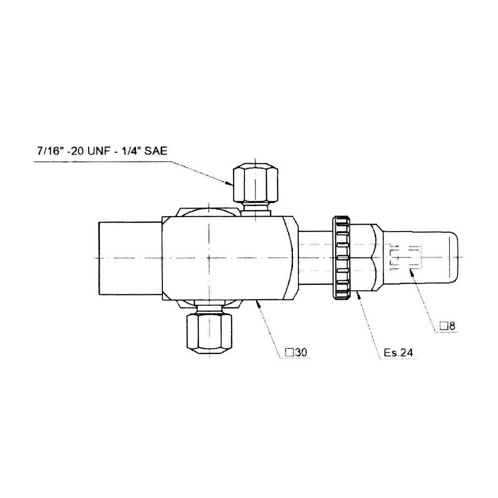 Rotalock valve 43302R - Elektronika S.A.