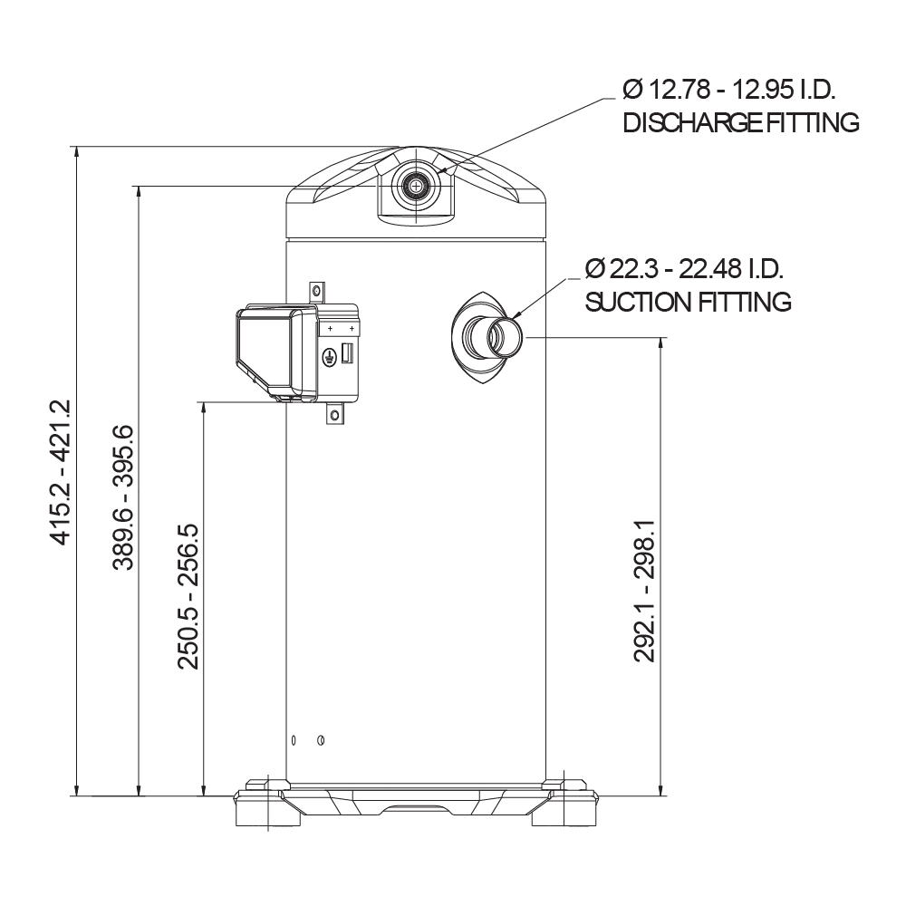 copeland scroll compressor diagram