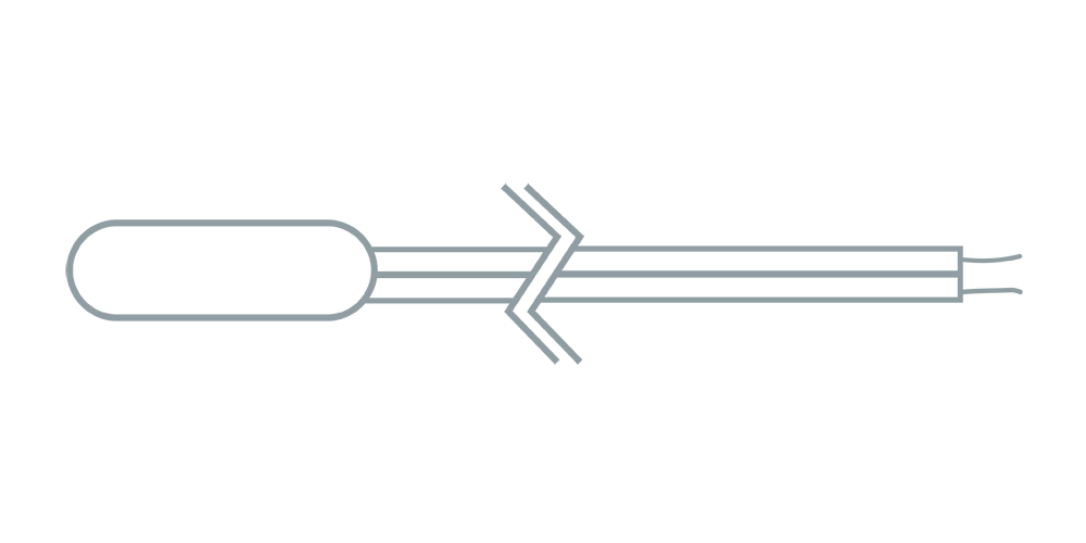 Wired temperature sensor NTC030HPC1 - Elektronika S.A.