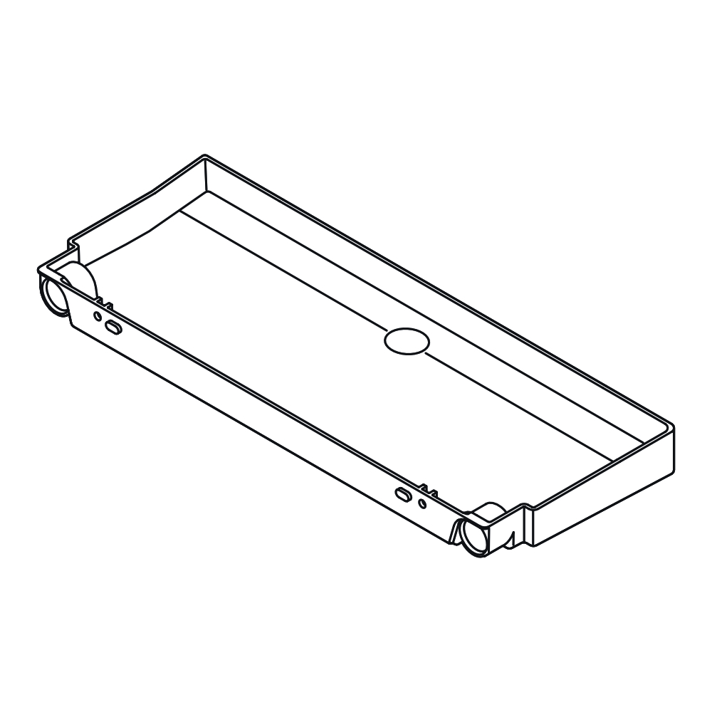 Drip tray for regulation valves KVAV E928001090 - Elektronika S.A.